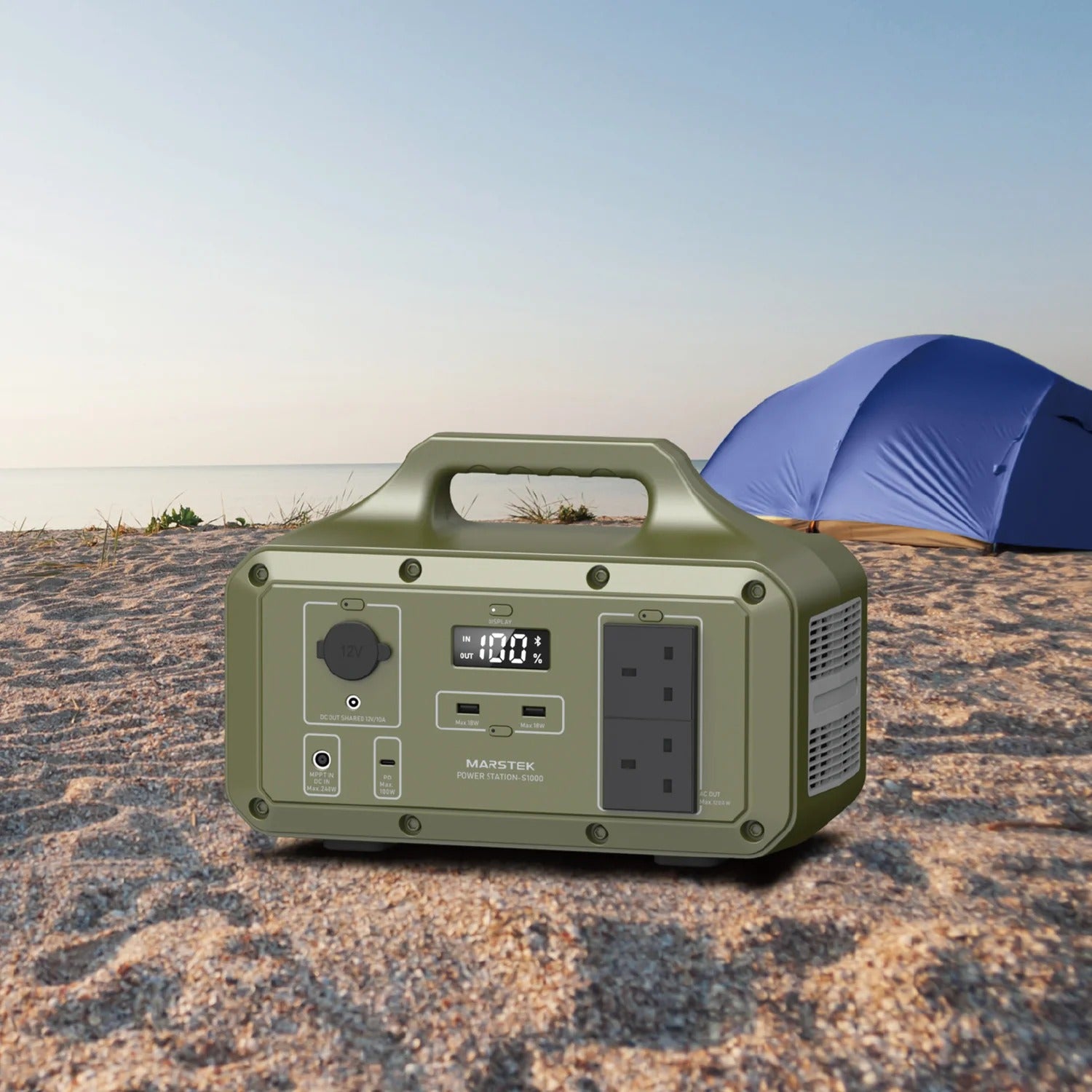 Marstek 500W Solar Generator Power Station 510wh Battery