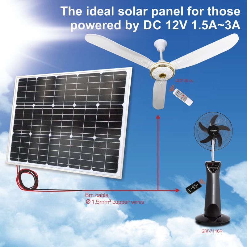 Qasa 100W Monocrystalline Solar Panel QSP-100W18 - PerfectMalls Electronics